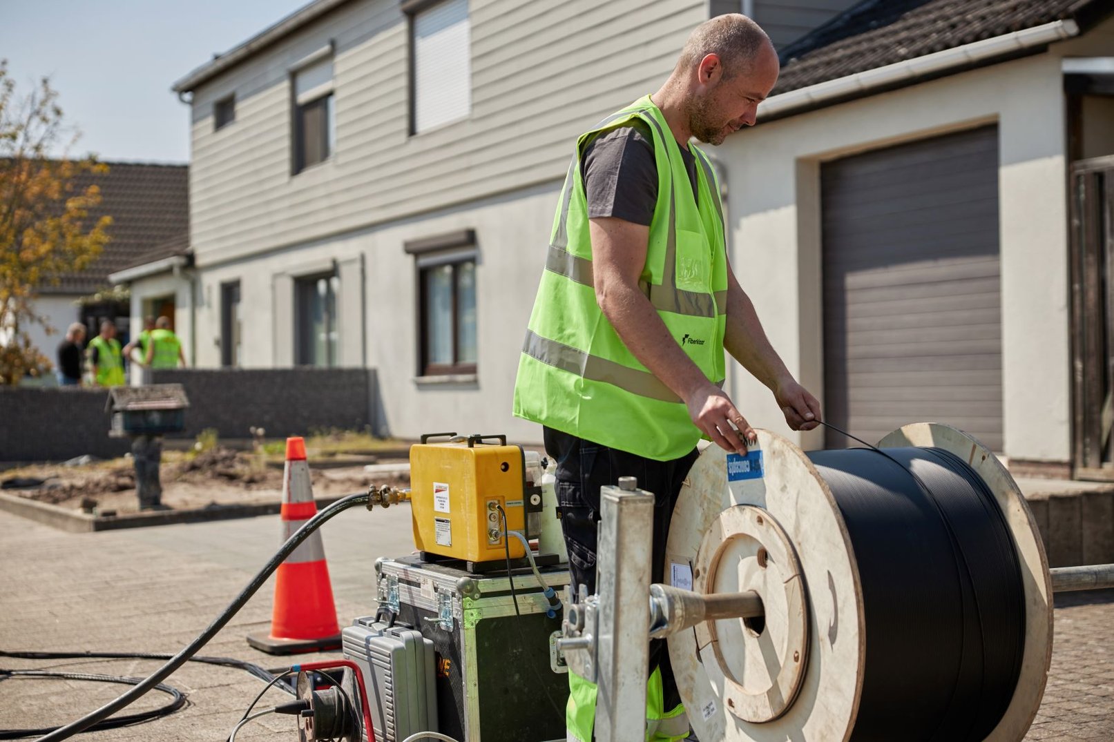 Halle gaat voor fiber, dus gaat Fiberklaar aan de slag.